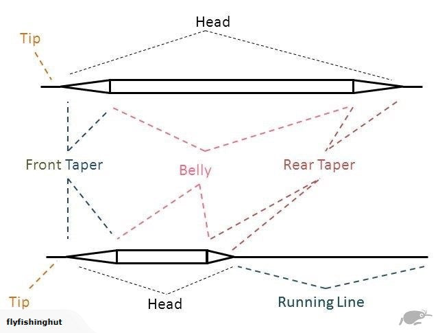 DT#4/#5/#6 Designed For NZ Conditions Floating Fly Lines With Loops ...