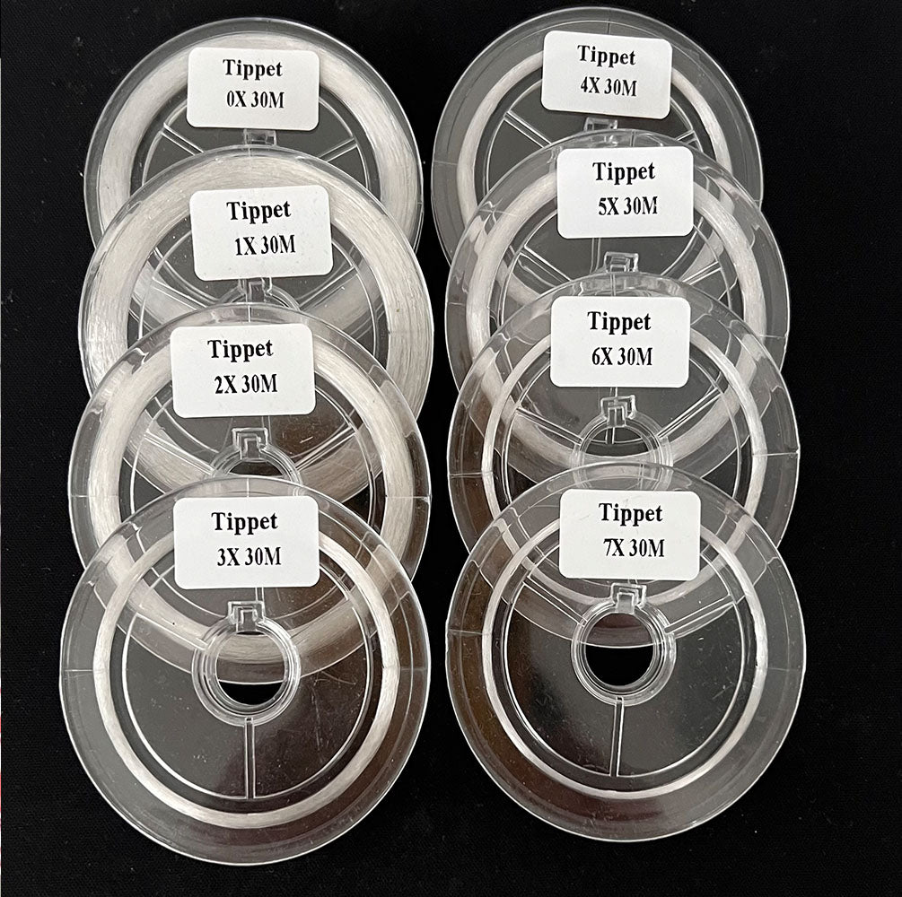 30M High Quality Tippet Line, Avail from 0X-7X – Speedline Fishing NZ