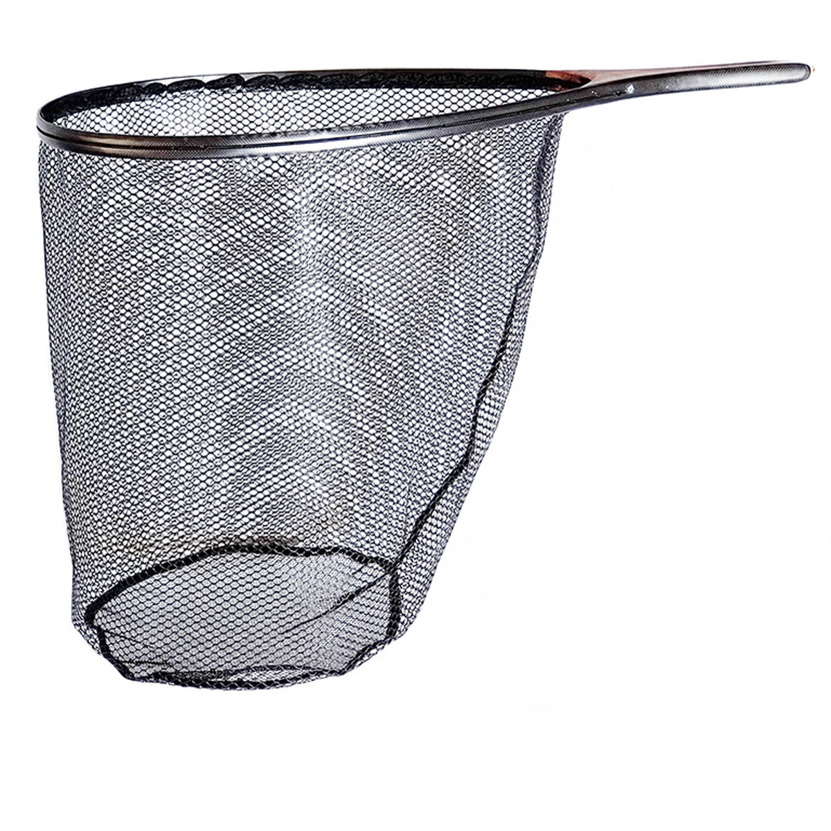 100% Carbon Frame Fly Fishing net with beautiful Burl wood handle ...